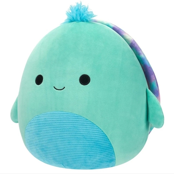 Squishmallows | Toys | Nwt Squishmallow Cascade The Turtle 1 Stuffed Plush Teal Wtiedye Shell ...